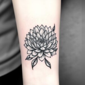 November Birth Flower Tattoos: Celebrate Your Month
