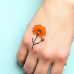 Stunning October Birth Flower Tattoos