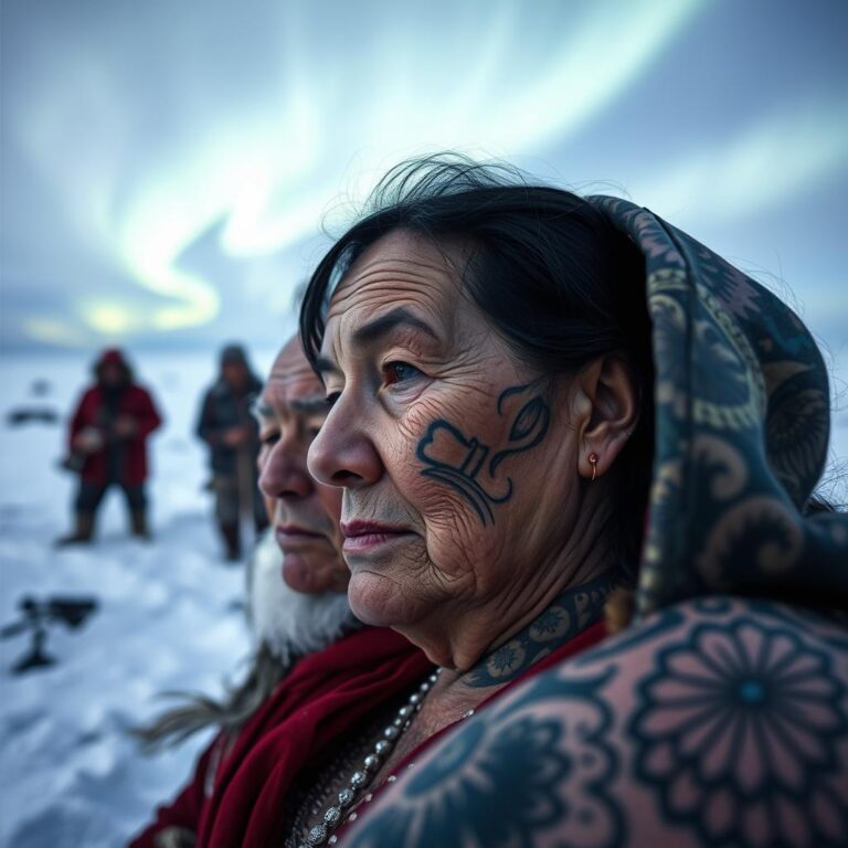 Unique Inuit Tattoos - 32 Designs Inspired by Arctic Culture
