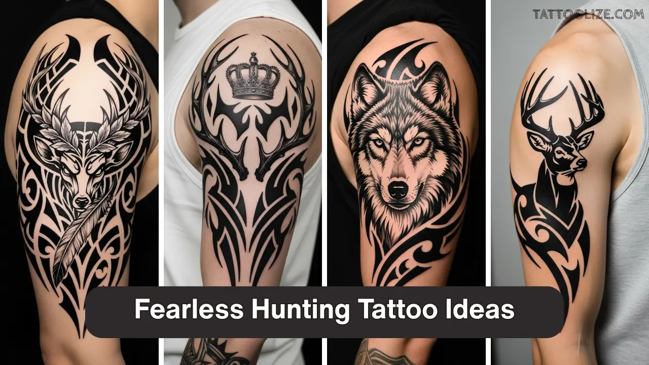 Fearless Hunting Tattoo Ideas: Simple, Bold, & Meaningful Designs for ...