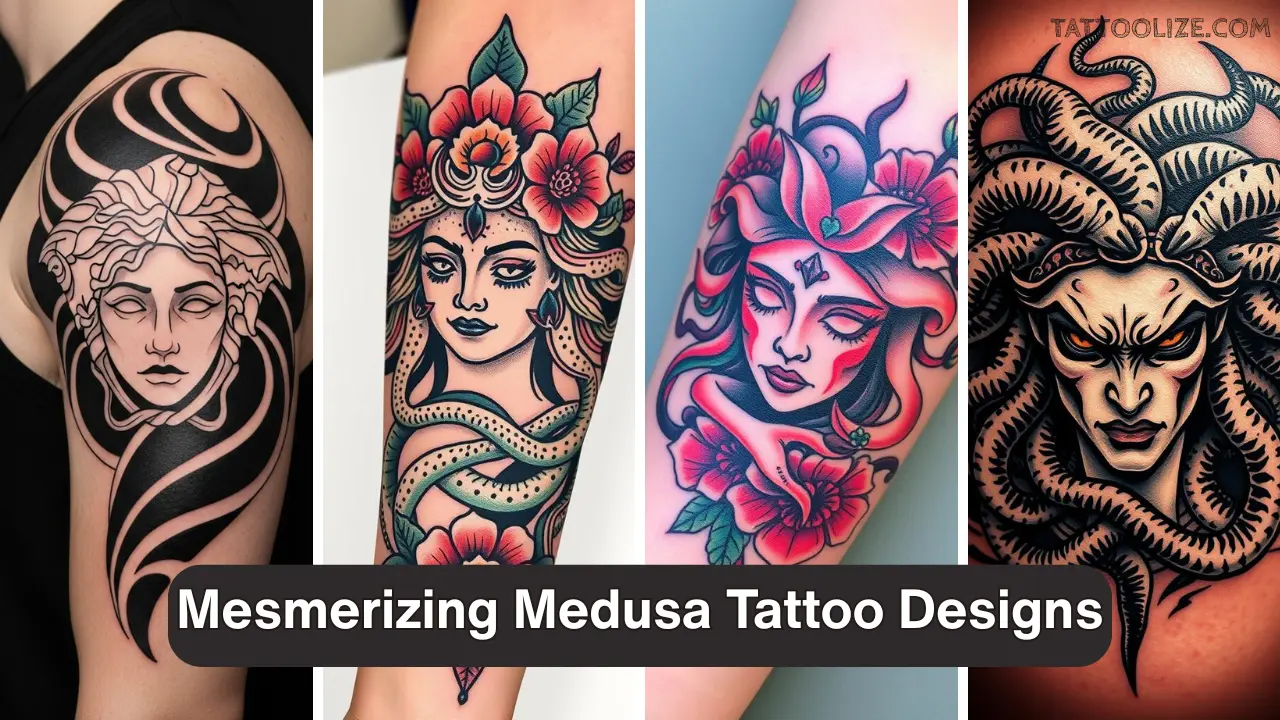Mesmerizing Medusa Tattoo Designs